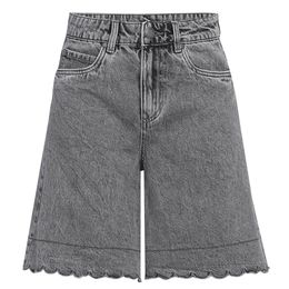Gina Damen Bermuda-Shorts in Denim-Optik