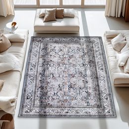 Teppich Astra "Piper 251", bunt (grau), B:120cm H:6mm L:180cm, Kunstfaser, Teppiche, Teppich, Flachgewebe, Orient Optik, Fu&szlig;bodenheizungsgeeignet, Wohnzimmer