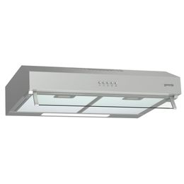 Gorenje Unterbauhaube "WHU629AX/M", Energieeffizienz: C (A+++-D), silber (edelstahl), B:59,6cm H:12,5cm T:46,8cm, Dunstabzugshauben, max. Luftleistung 381m&sup3;/h