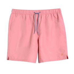 Farah - "Colbert" Badeshorts f&uuml;r Herren (Pink)