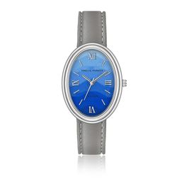 Quarzuhr AMELIA PARKER "AG6-S054S", grau, Armbanduhren, Damen, Quarzuhr
