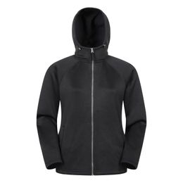 Mountain Warehouse - "Nevis" Hoodie mit durchgehendem Rei&szlig;verschluss f&uuml;r Damen (Samtschwarz)