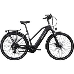 Z&uuml;ndapp E-Bike Z&Uuml;NDAPP "Z810" Gr. 50, schwarz, Elektrofahrr&auml;der, Damen, 50cm, 28 Zoll (71,12cm), Pedelec, Elektrofahrrad f&uuml;r Damen