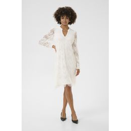 Culture Kleid A-shape Spring Gardenia white