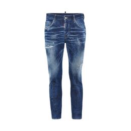 Dsquared2 Skater Destroyed Denim Slim Fit Jeans