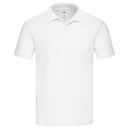 Fruit of the Loom Herren Original Polo Shirt (Wei&szlig;)
