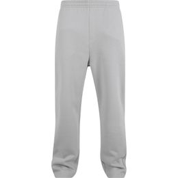 Jogginghose Urban Classics "Urban Classics Fluffy Trackpants", Herren, Gr. 3XL, US-Gr&ouml;&szlig;en, lightasphalt, 70% Baumwolle, 30% Polyester, unifarben, loose fit, Hosen Jogginghose