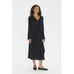 Saint Tropez Strickjacke ZuniSZ Strickjacke Gerade Passform black