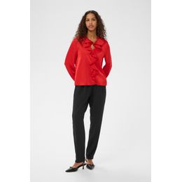 Saint Tropez Langarm-Bluse LodisaSZ Langarm-Bluse Gerade Passform