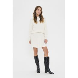 Saint Tropez Strickpullover GelaSZ Strickpullover Lockere Passform white