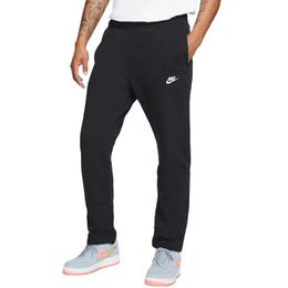 Nike Sportswear Club Fleece Openhem Jogger in Schwarz