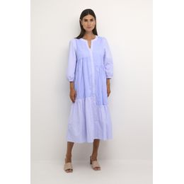 Culture Kleid A-shape blue white
