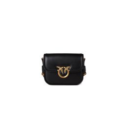 Pinko Love Box Bag Fl Mini Nappa + Vitello Seta