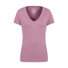 Mountain Warehouse Damen/Damen Vitality V Neck T-Shirt (Rosa)