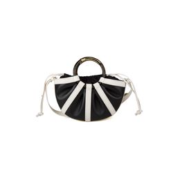 Coccinelle Shell Bicolor Handtaschen aus glattem Leder