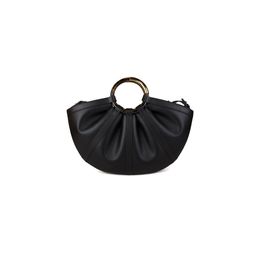 Coccinelle Shell Handtasche aus glattem Leder