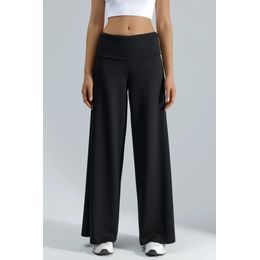 Modal Touch Faltbund-Palazzo-Hose