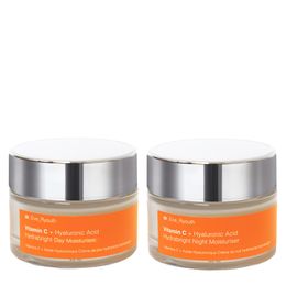 dr. Eve_Ryouth Vitamin C + Hyalurons&auml;ure Hydrabright Day Moisturiser 50ml & VitaminC+ Hyalurons&auml;ure Hydrabright Night Moisturiser 50ml