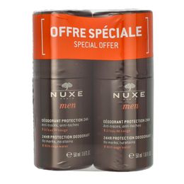 NUXE Paris Nuxe Men 24HR Protection Deo Roll-On Duo Set.