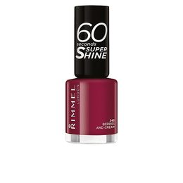 Rimmel London 60 Seconds Super Shine Nagellack #340-beeren Und Creme 8 ml