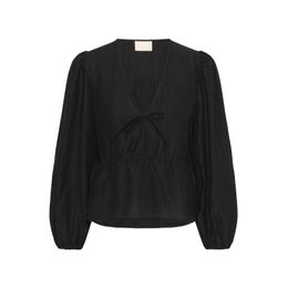 Soaked in Luxury Langarm-Bluse SLCendra Feminine Form black