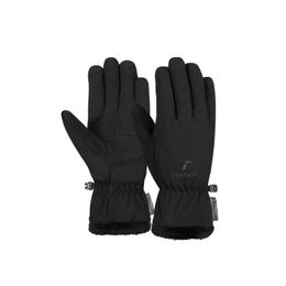 Skihandschuhe Reusch "Daily Lady STORMBLOXX&trade;", Damen, Gr. 8,5, schwarz, 94% Polyester, 3% Polyamid, 3% Lederimitat, mehrfarbig, Handschuhe, mit TOUCH-TEC&trade;-Funktion