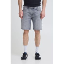 Jeansshorts Blend "BHTwister", Herren, Gr. S, US-Gr&ouml;&szlig;en, denim grau, Denim/Jeans, 100% Baumwolle, unifarben, Basic, normal kniefrei, Jeans Jeansshorts, Basic Jeans Shorts im 5-Pocket-Stil