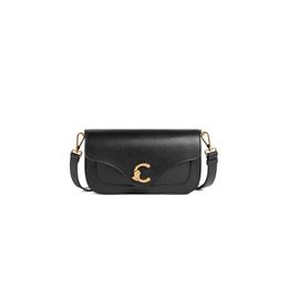 Coccinelle C-Me Kalbsleder Handtasche Kalbsleder glatt