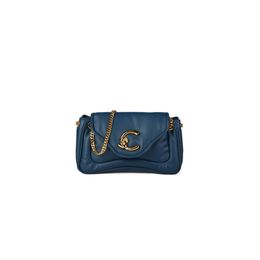 Coccinelle C-Me Fluffy Handtasche Puffy Glattes Leder