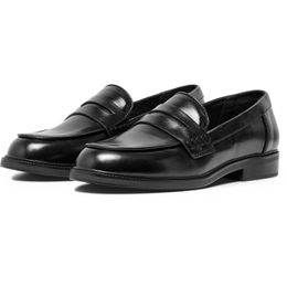 Only LUX-1 Polyurethan Damen Schwarze Loafer