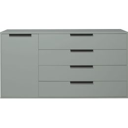 M&auml;usbacher Highboard M&Auml;USBACHER "Bonnie", gr&uuml;n (pine gr&uuml;n matt lack), B:168cm H:87cm T:45cm, Sideboards, Highboard