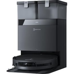 Ecovacs Nass-Trocken-Saugroboter "DEEBOT T50 OMNI Gen3", schwarz, B:35,2cm H:8,1cm T:35,1cm, Saugroboter, 25.000 Pa, OMNI Station, Ultraschlankes 81-mm-Design