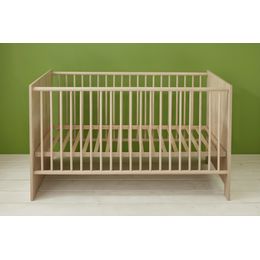 Babybett TRENDTEAM "Olivia, Deal f&uuml;r begrenzte Zeit", eichefarben s&auml;gerau, B:78cm H:83cm L:143cm, Holzwerkstoff, Babybetten, Babybett
