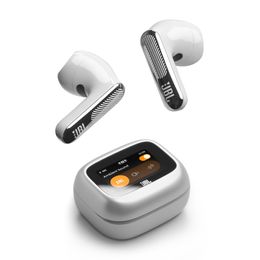 JBL wireless In-Ear-Kopfh&ouml;rer "LIVE FLEX 4", wei&szlig; (silber), B:10,5cm H:4,5cm T:16,5cm, Kopfh&ouml;rer, Kabellose Ohrh&ouml;rer mit Noise-Cancelling-Funktion