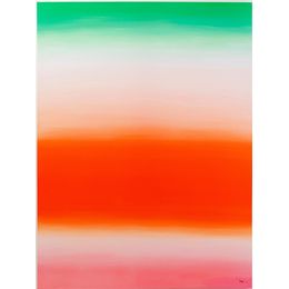 Leinwandbild KARE DESIGN "Leinwandbild Tendency Blush", wei&szlig; (farbe bild(er): gr&uuml;n, wei&szlig;, rot), B:120cm H:160cm T:3,5cm, Bilder, Leinwandbild