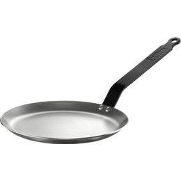 Pinti Inox Cr&ecirc;pepfanne PINTINOX "Excalibur", silber (edelstahlfarben), H:1,5cm &Oslash;:24cm, Pfannen, Induktionsgeeignet
