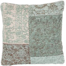 Dekokissen Kayoom "Symphony Pillow", blau (t&uuml;rkis), B:45cm L:45cm, Baumwolle, Dekokissen_Sitzkissen_Kissenh&uuml;llen