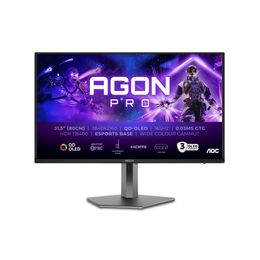 AOC Gaming-Monitor "AG326UD", Energieeffizienz: G (A-G), grau (dunkelgrau), Monitore, h&ouml;hen-, neig-, kipp-, schwenkbar