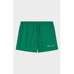Badeshorts Champion "Icons Beachshort Mid", Herren, Gr. XXXL (56), N-Gr, gr&uuml;n (gfd), Web, Obermaterial: 100% Polyamid, Badehosen Badeshorts, f&uuml;r Erwachsene, sportlicher Stil, schnelltrocknend