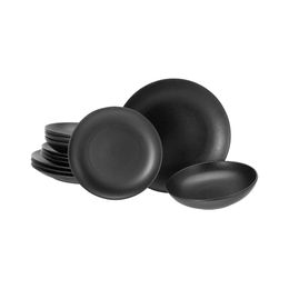 Creatable Kombiservice Magic Black schwarz Steinzeug/Steingut Ma&szlig;e (cm): B: 29 H: 30,5 &raquo; H&ouml;ffner