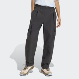 Outdoorhose adidas terrex "XPLORIC CLIMA365", Damen, Gr. XL, N-Gr, schwarz, normal, gr., Obermaterial: 93% Polyamid, 7% Elasthan, Hosen Outdoorhose