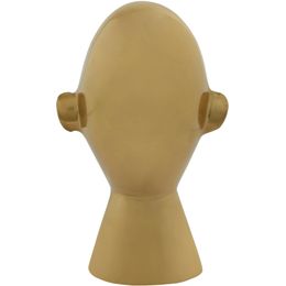 Dekofigur Kayoom "Skulptur Unid 100 Gold", gold (goldfarben), B:11cm H:22cm T:14cm, Aluminium, Dekofiguren