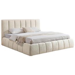 Boxxx Polsterbett, Beige, Kunststoff, Pappel, massiv, 140x200 cm, Stoffauswahl, in verschiedenen Gr&ouml;&szlig;en erh&auml;ltlich, Schlafzimmer, Betten, Polsterbetten