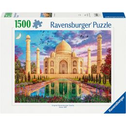 Puzzle Ravensburger "Bezauberndes Taj Mahal", bunt, Puzzles, KinderB:80cm H:60cm, Pappe, Made in Germany, B:80cm H:60cm
