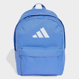 Rucksack adidas Performance "CLSC BARS BP", blau (blau fusion, wei&szlig;), Rucks&auml;cke, Obermaterial: 100% Polyester, Rucksack
