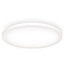 B.K.LICHT Panel, wei&szlig;, 1, &Oslash; 42cm H: 2,9cm, 1 Stk., Leuchten, Deckenleuchte, dimmbar, ultra-flach, indirektes Licht, neutralwei&szlig;, LED Panels