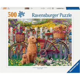Puzzle Ravensburger "Ausflug ins Gr&uuml;ne", bunt, Puzzles, KinderB:49cm H:36cm, Pappe, Made in Germany, B:49cm H:36cm