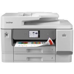 Brother Multifunktionsdrucker "MFC-J6975DW", wei&szlig;, grau, B:51,06cm H:37,5cm T:57,6cm, Drucker