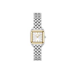 Quarzuhr BOSS "MAE PETITE", silberfarben, silberfarben, Armbanduhren, Damen, Quarzuhr, Armbanduhr, Damenuhr, Edelstahlarmband, analog