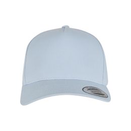 Flex Cap Flexfit "Flexfit Accessoires 5-Panel Curved Classic Snapback", Gr. onesize, lightblau, 100% Baumwolle, unifarben, Caps